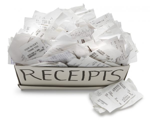 Receipts and invoices – Majesty Innovates